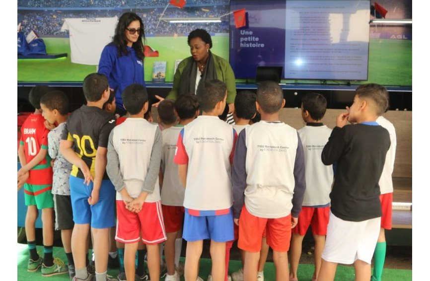 AGL célèbre le football africain aux côtés de la jeunesse marocaine à ...