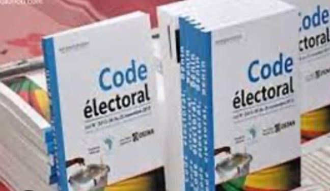 Relecture du code électoral : voici la position du rapporteur de la ... Relecture du code électoral : voici la position du rapporteur de la ...